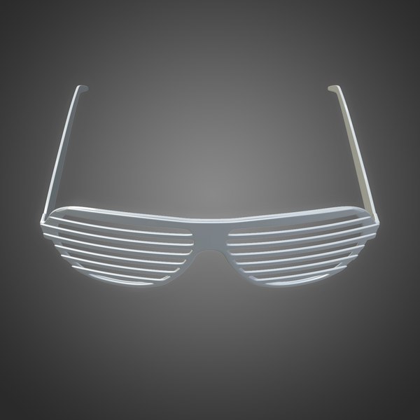shutter shades 3d model