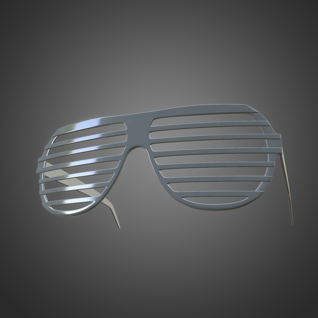 shutter shades 3d model