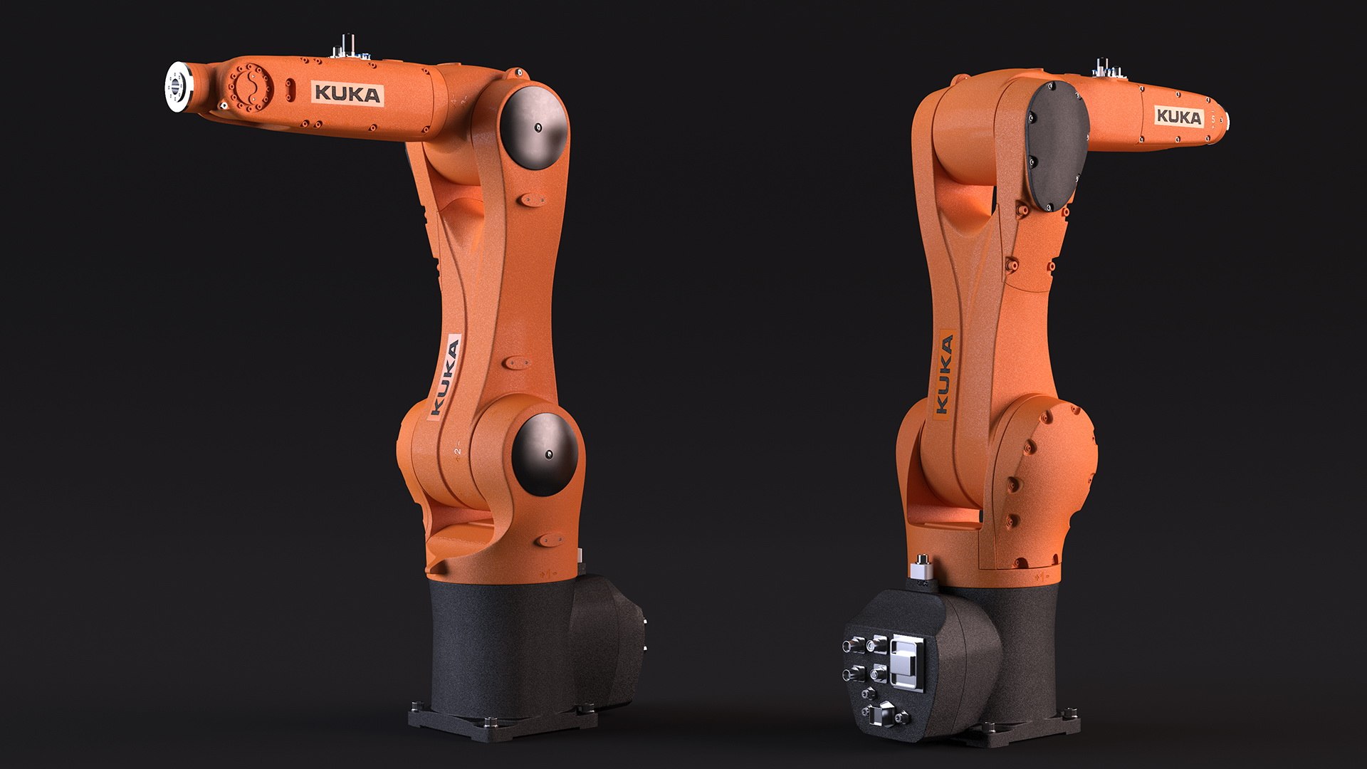 Compact Robot Arm Kuka KR 6 R900 3D Model - TurboSquid 2152175