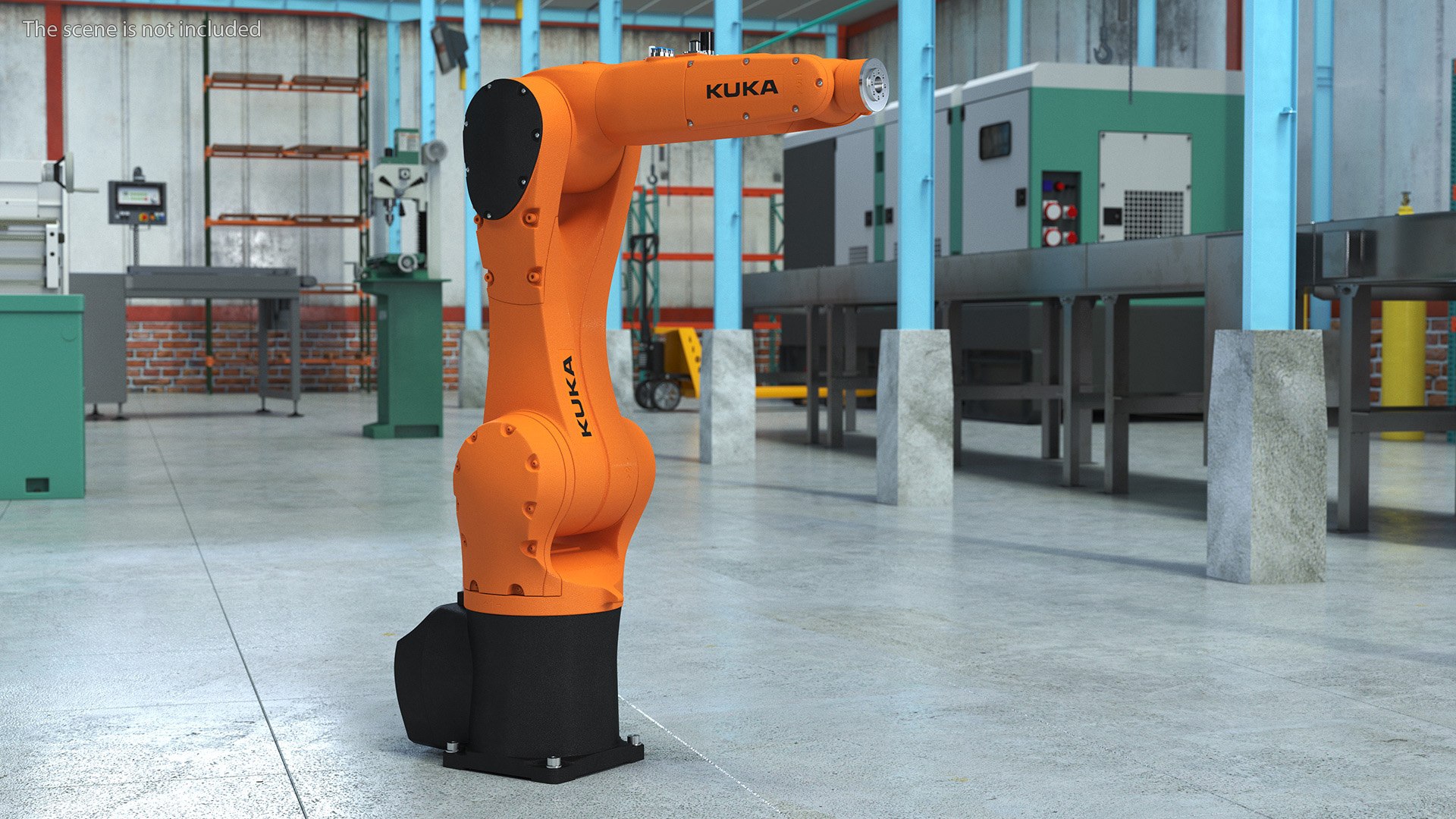Compact Robot Arm Kuka KR 6 R900 3D Model - TurboSquid 2152175