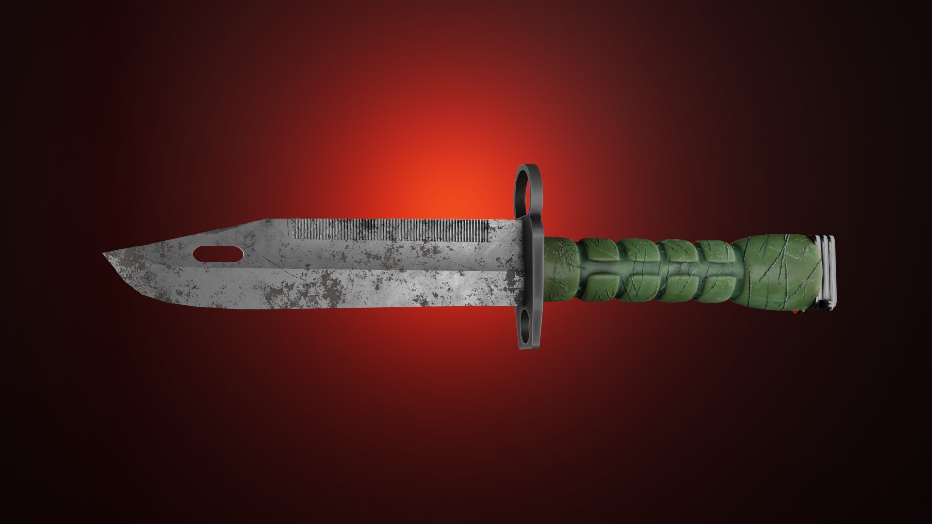 Bayonet Knife Model - TurboSquid 2120417