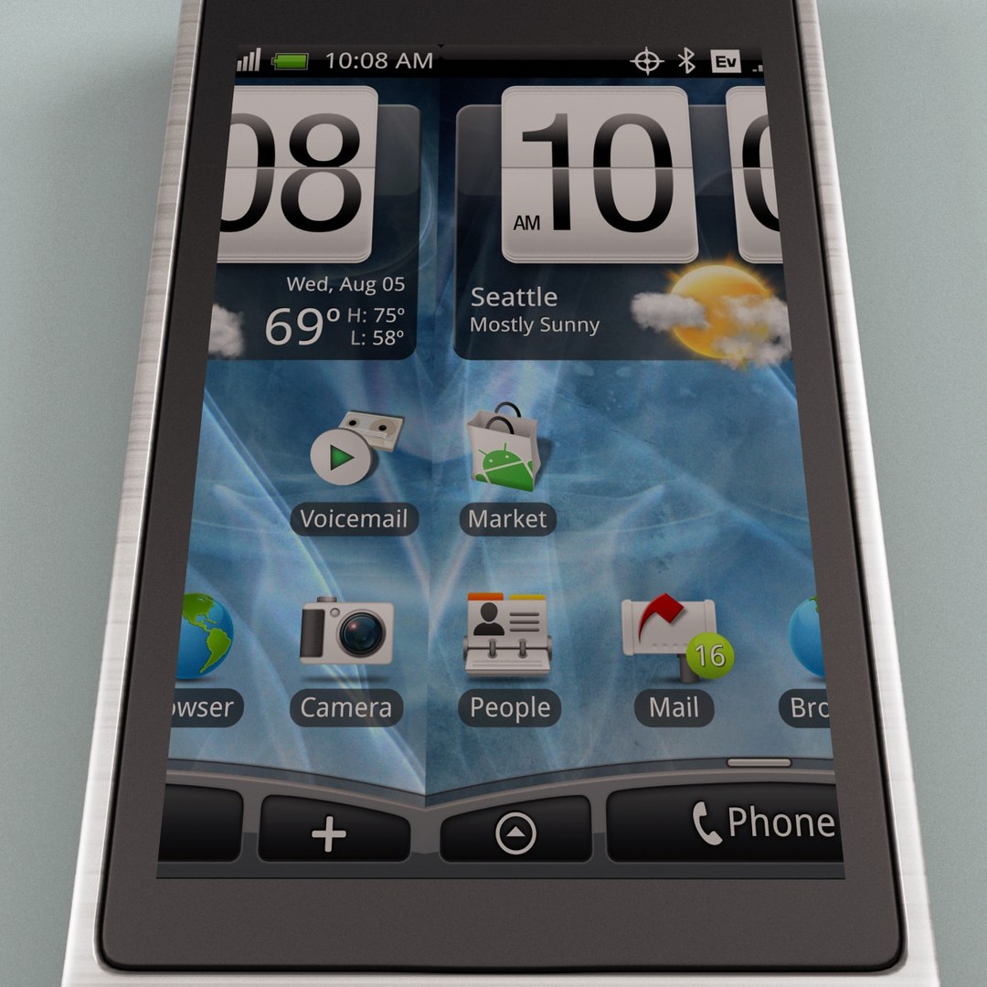 3d htc phones v3 model