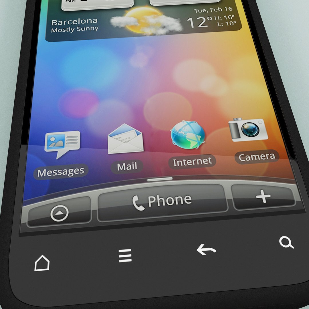 3d htc phones v3 model