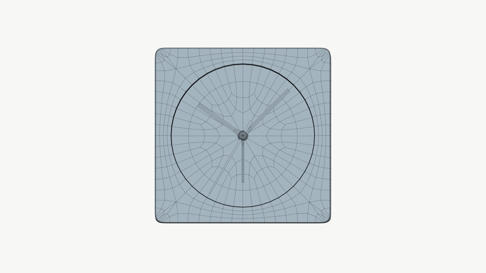 3D Wooden Desk Clock - TurboSquid 2272504