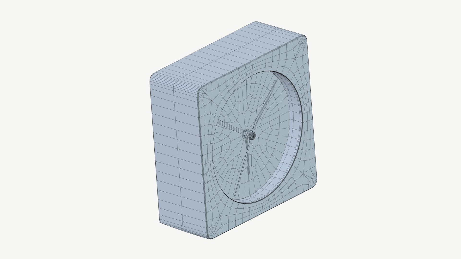 3D Wooden Desk Clock - TurboSquid 2272504