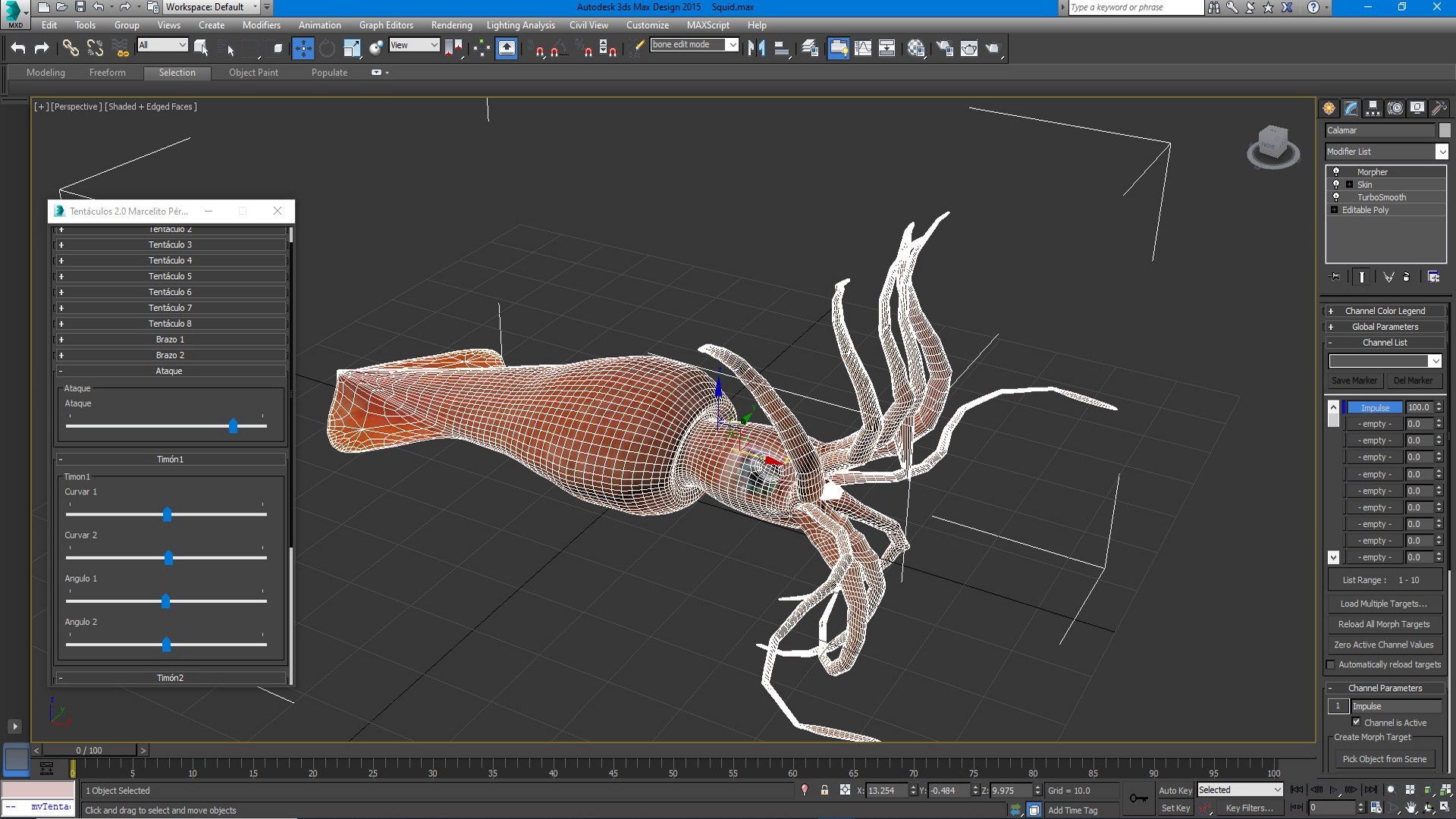 Squid 3D model - TurboSquid 1613491