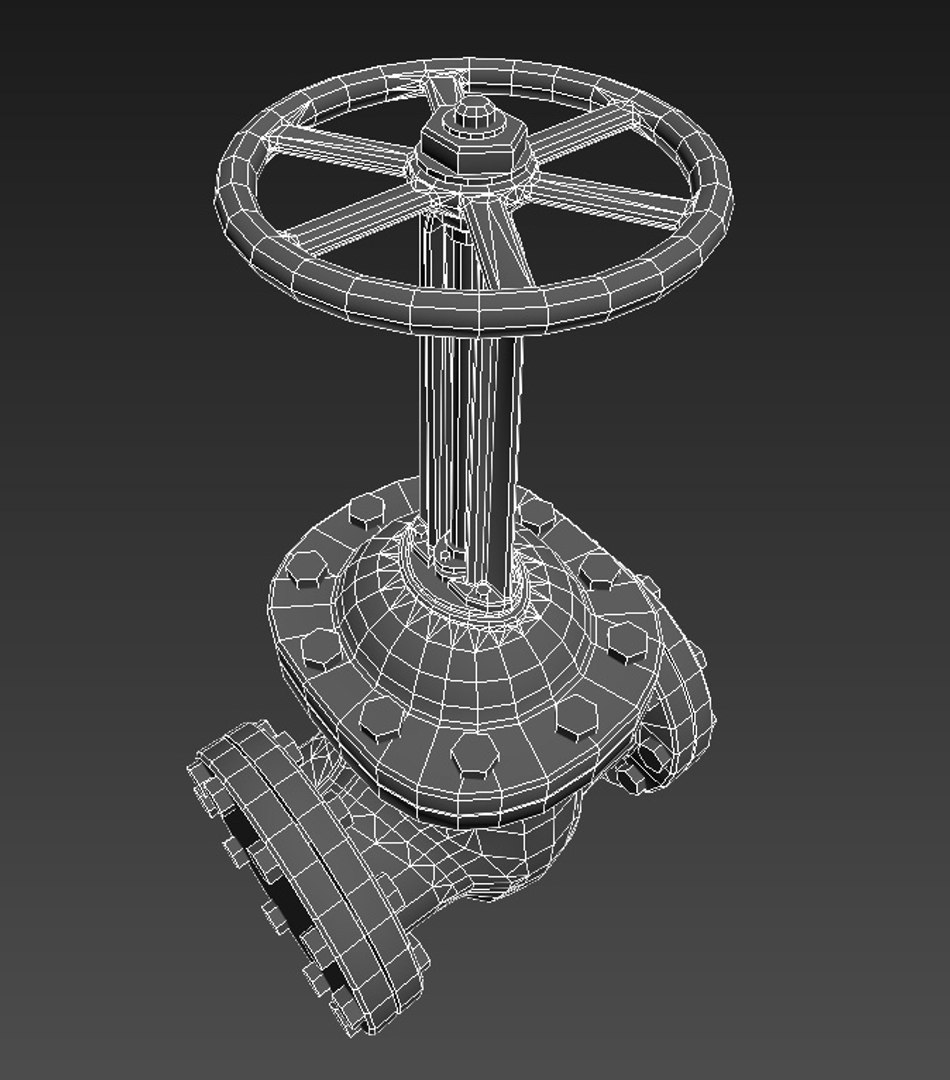 Big Pipe Check Valve Model - TurboSquid 1462475