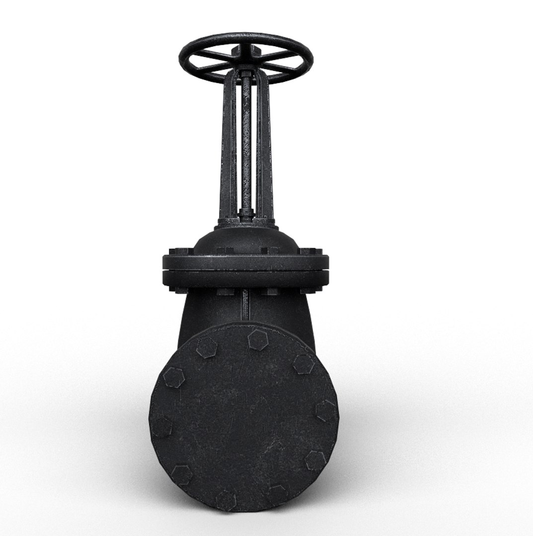 Big Pipe Check Valve Model - TurboSquid 1462475