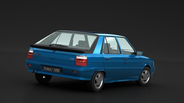 Renault 11 Turbo 3D-Modell - TurboSquid 2010986