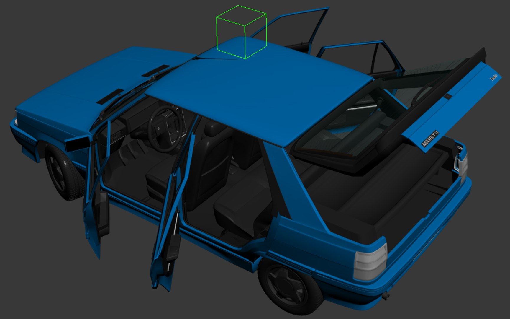 3D Renault 11 Turbo - TurboSquid 2010986