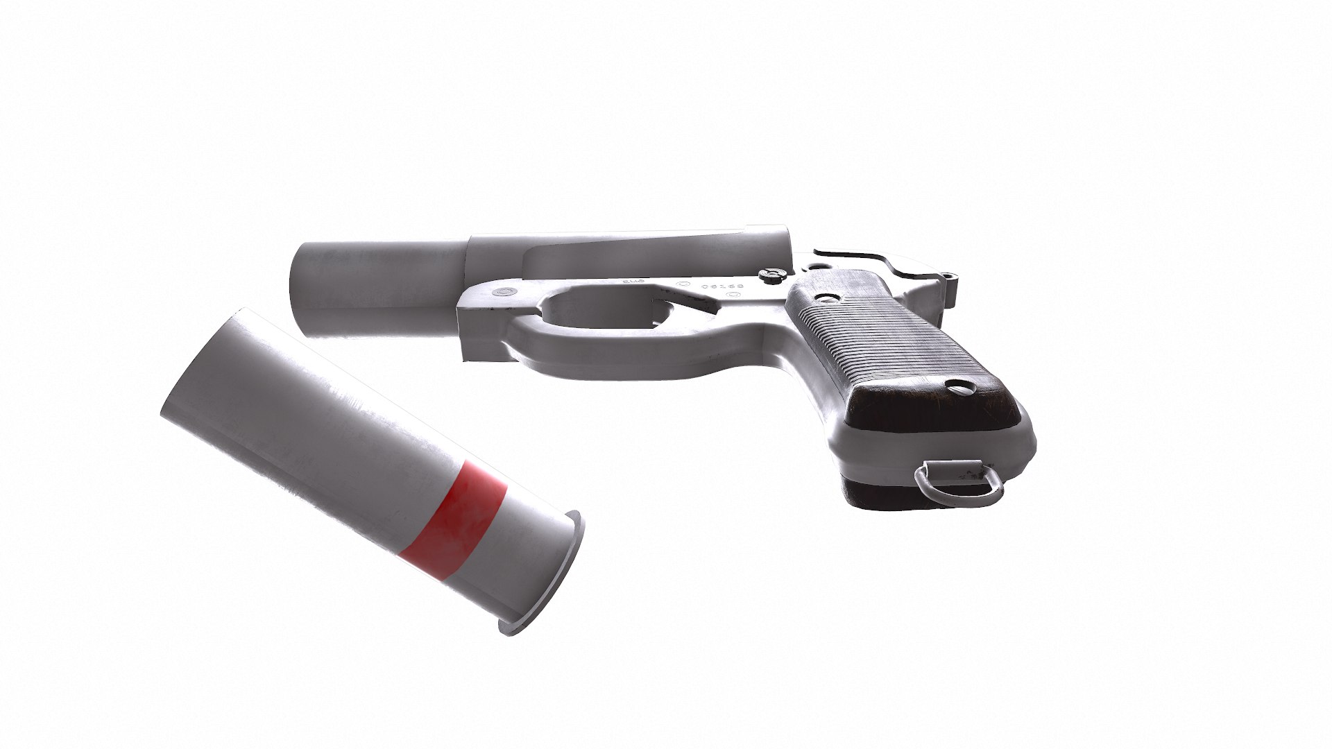 3D Leuchtpistole 42 LP42 Flare Gun Low-poly PBR - TurboSquid 2155344