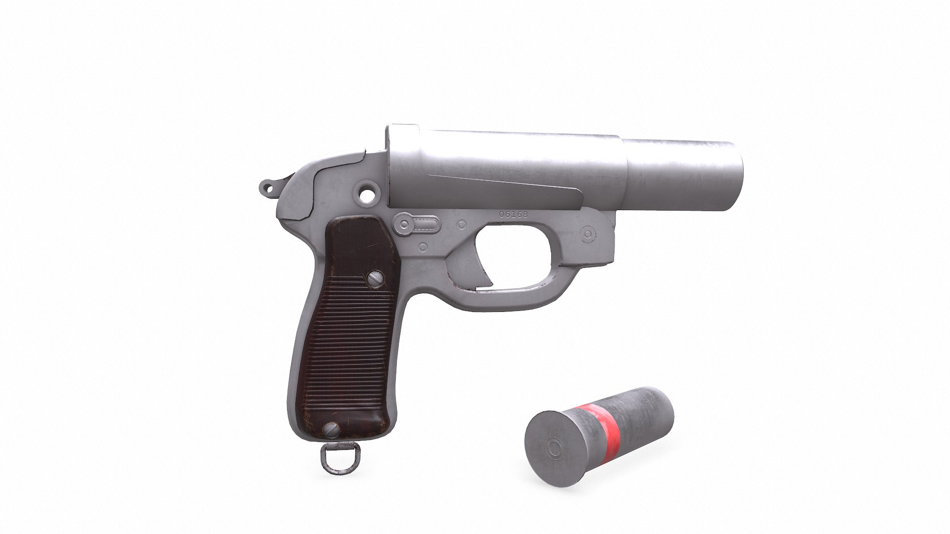 3D Leuchtpistole 42 LP42 Flare Gun Low-poly PBR - TurboSquid 2155344