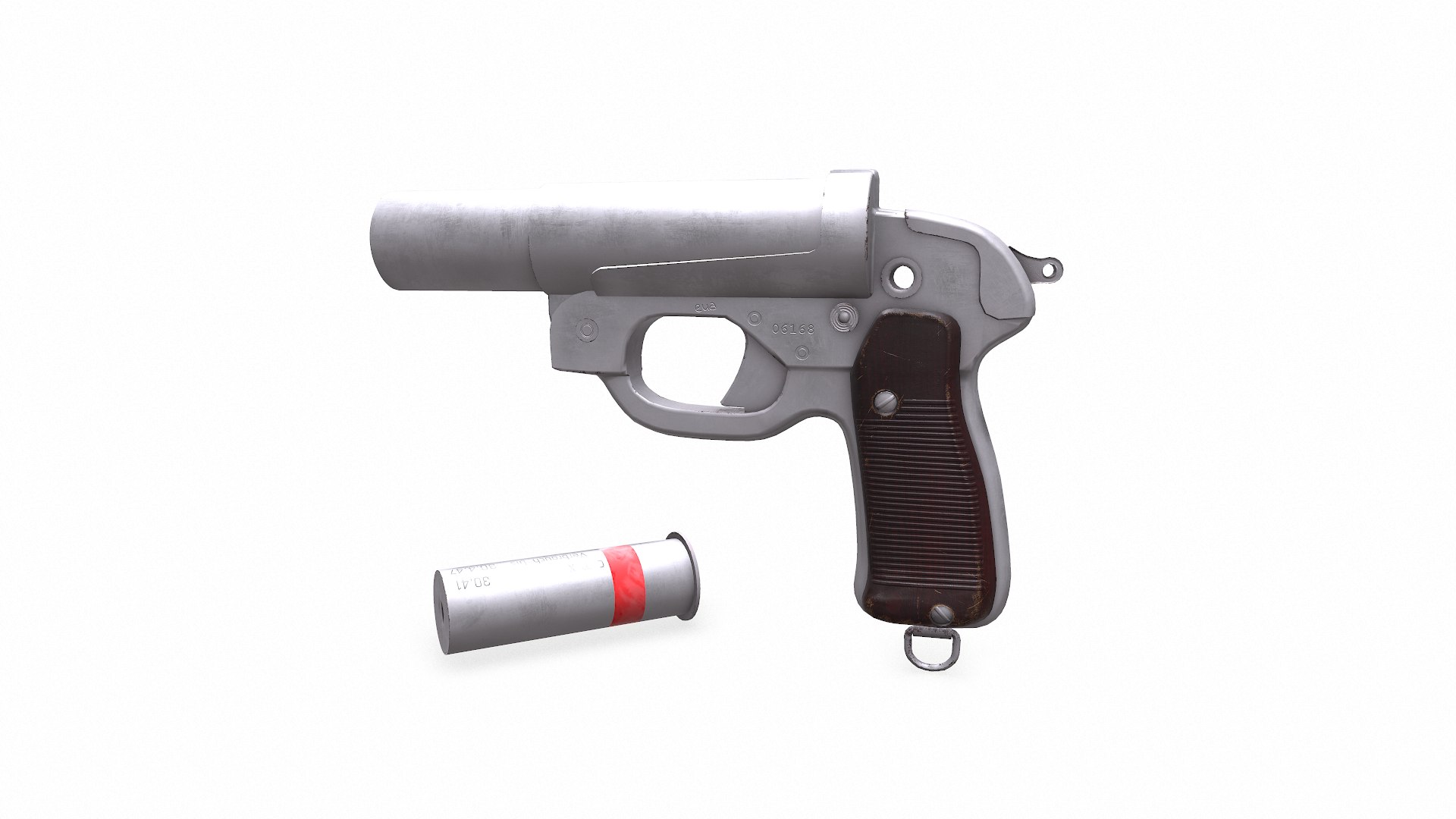 3D Leuchtpistole 42 LP42 Flare Gun Low-poly PBR - TurboSquid 2155344