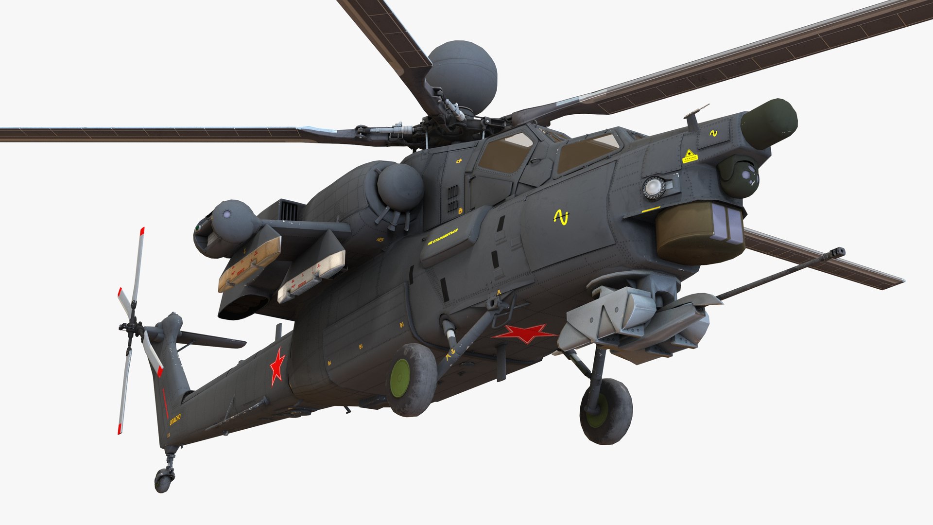 Mi28 3d Obj