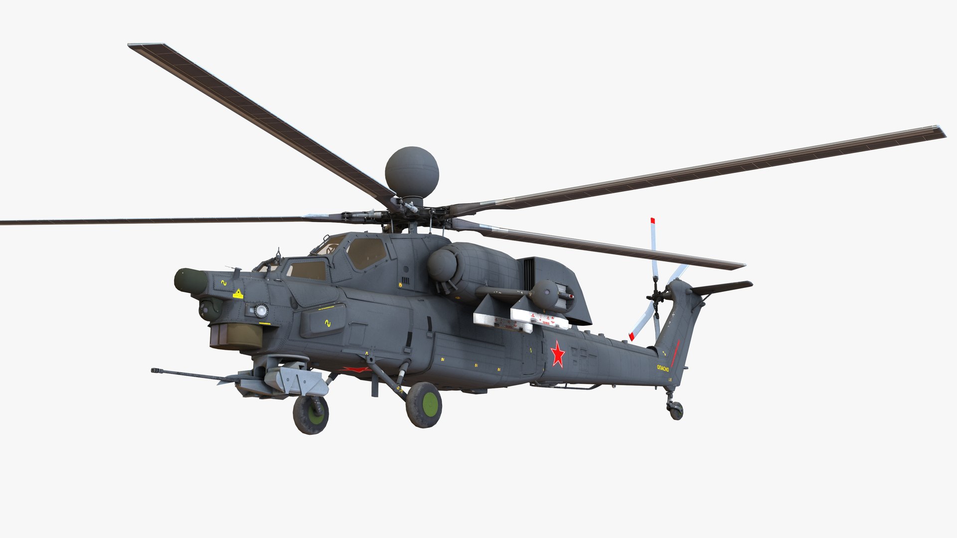Mi28 3d Obj