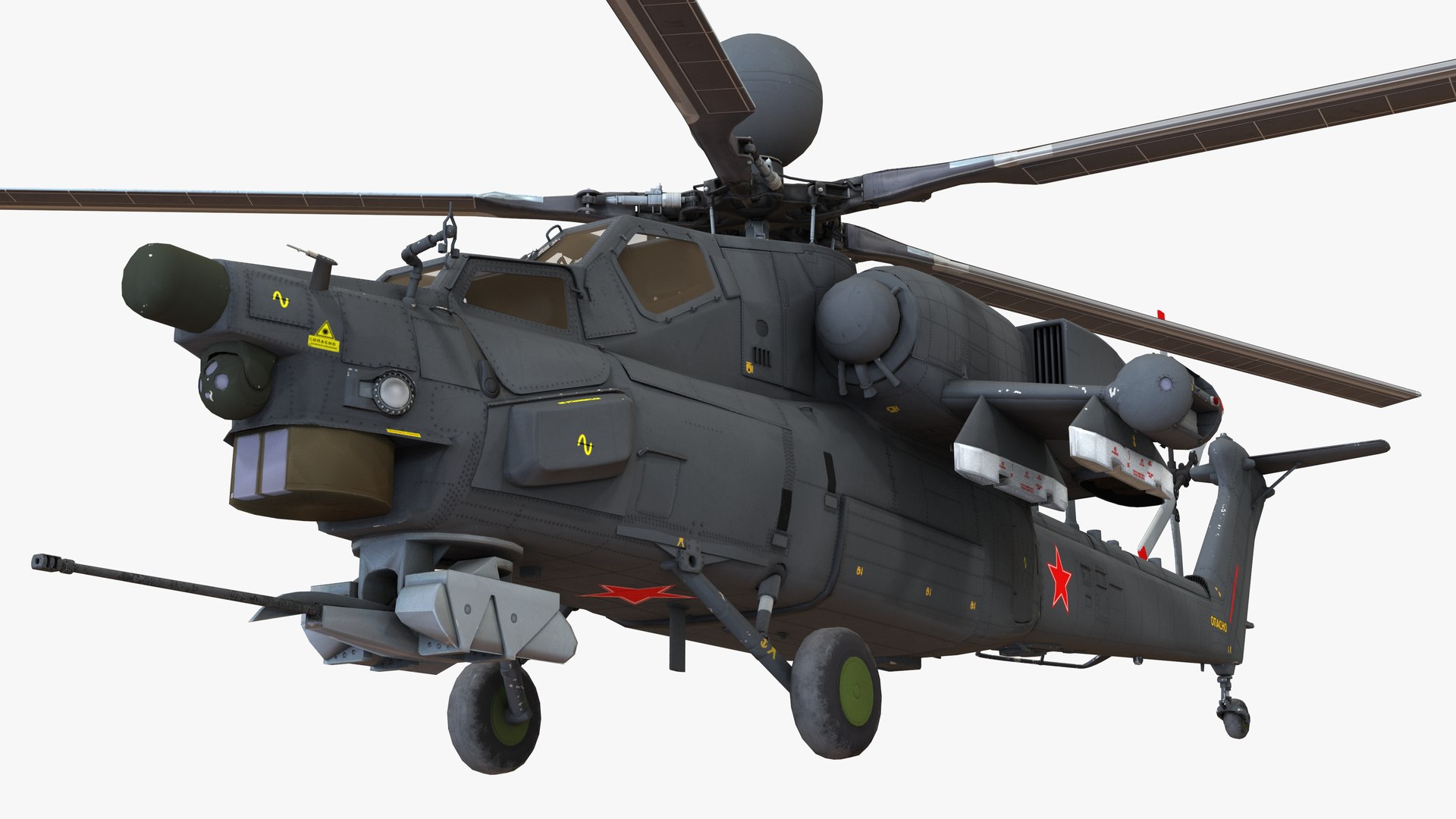 Mi28 3d Obj
