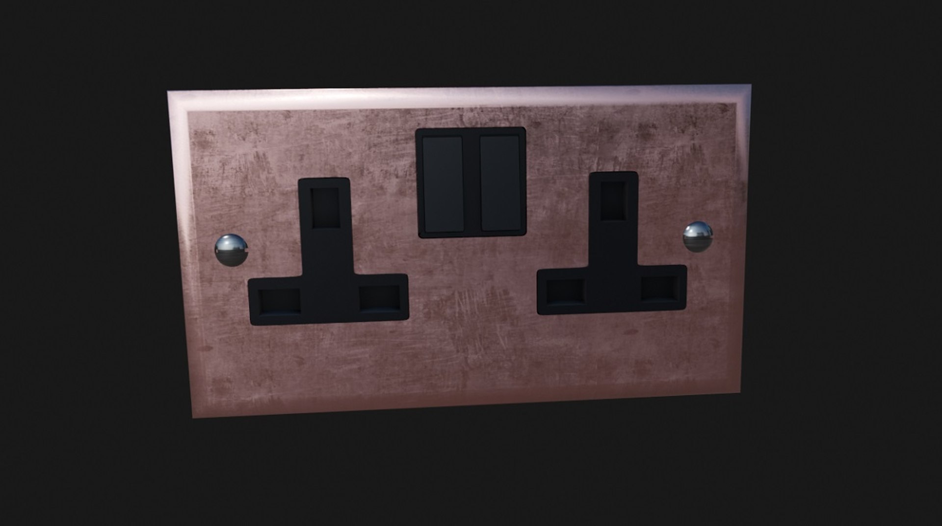 3D plug socket - TurboSquid 1698219