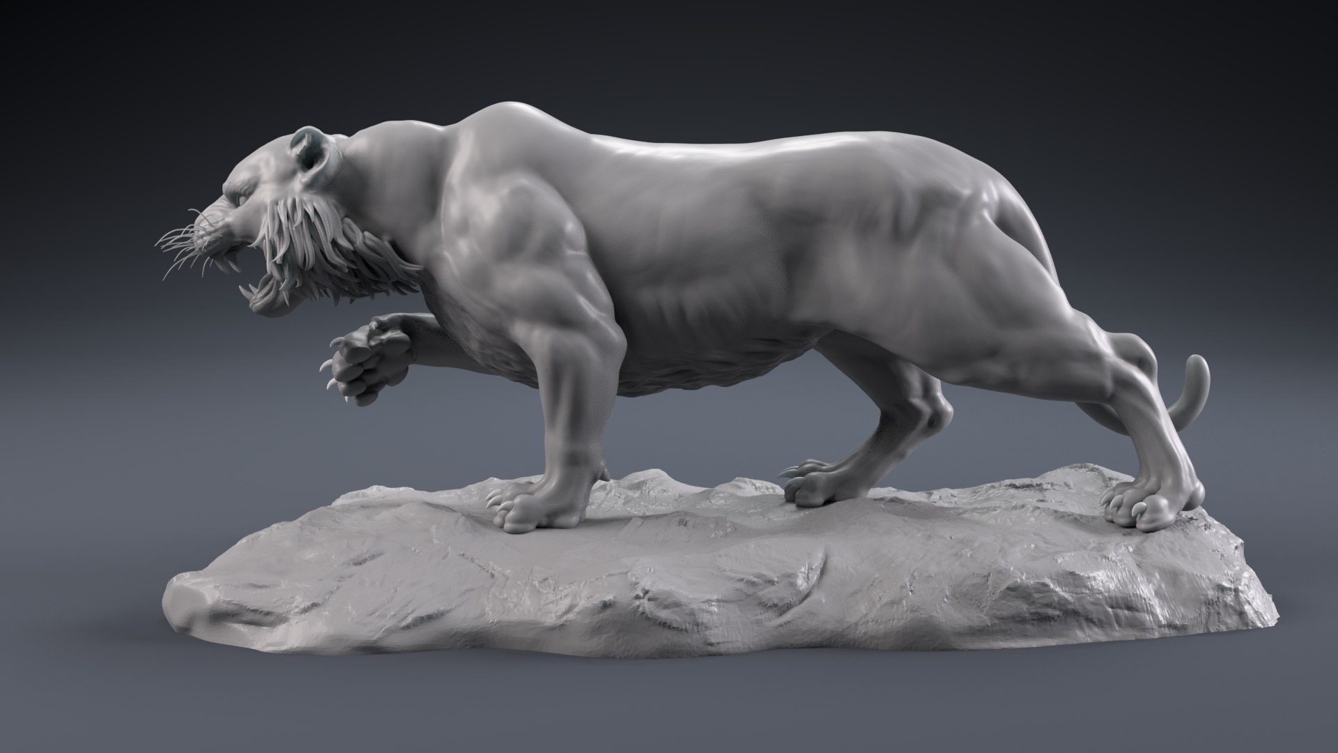 3D Tiger Model model - TurboSquid 2041730