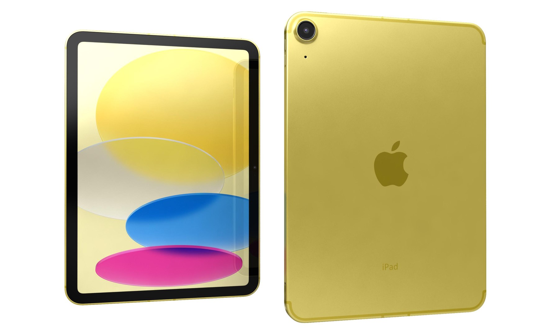 Apple IPad 2022 10th Gen WiFi-Cellular Yellow 3D Model - TurboSquid 1987000
