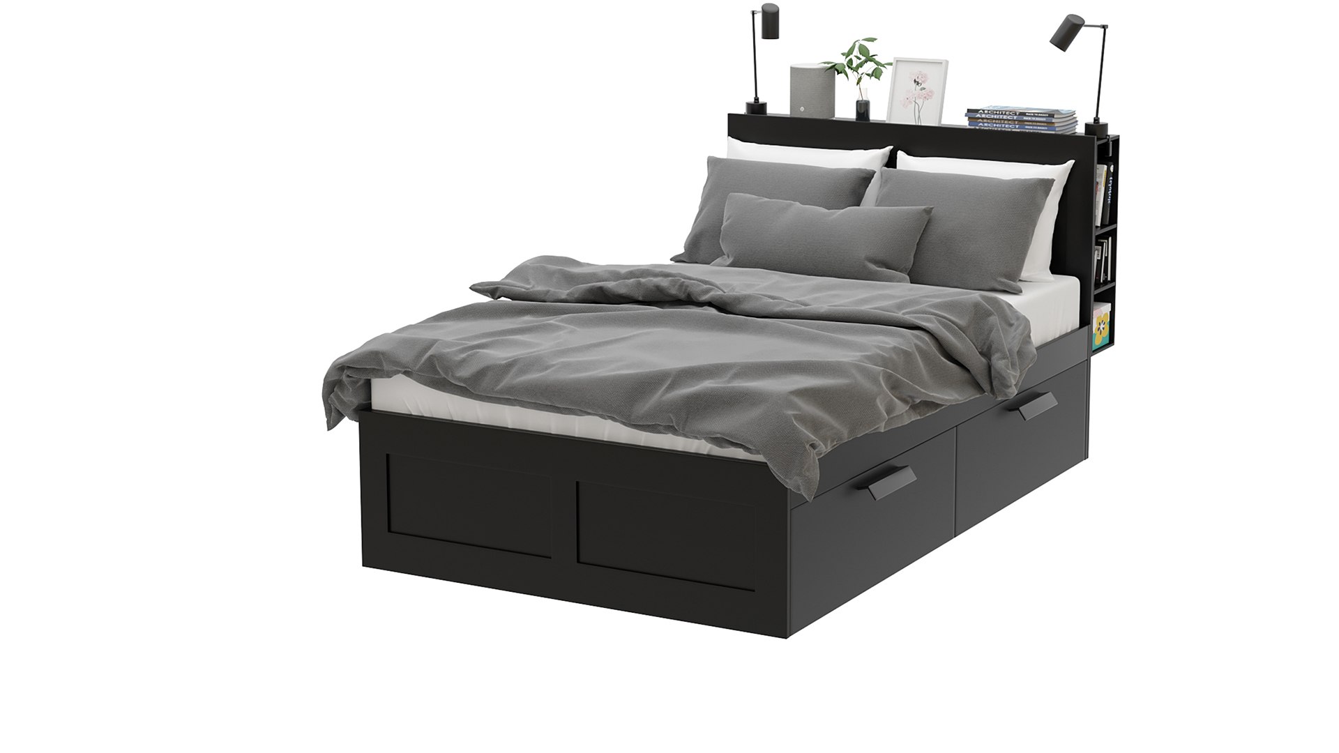 IKEA BRIMNES 3D - TurboSquid 1761357