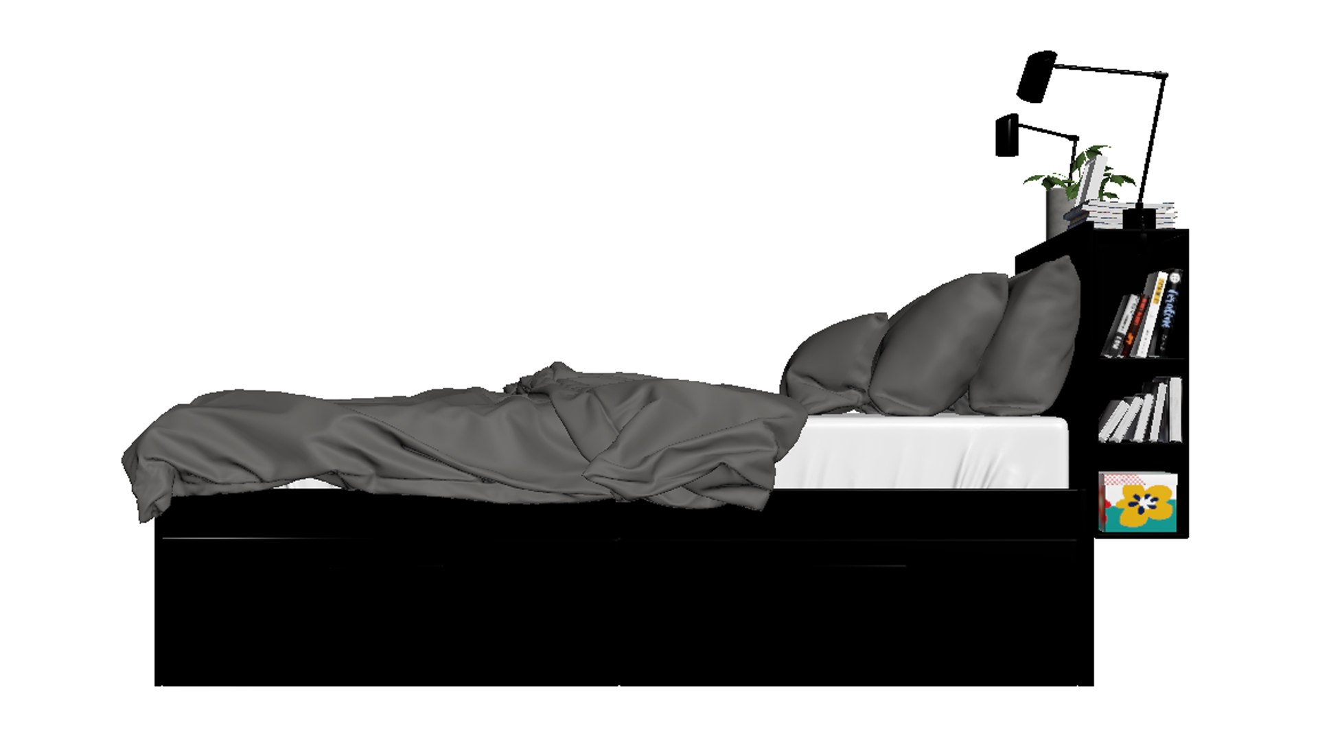 IKEA BRIMNES 3D - TurboSquid 1761357