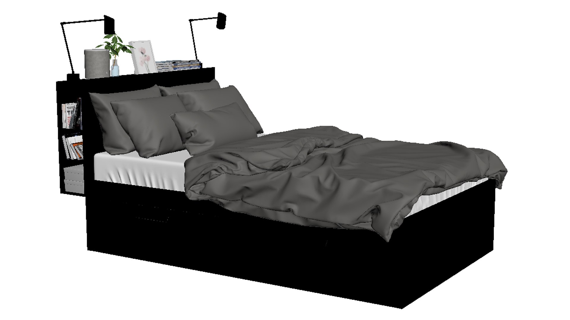 IKEA BRIMNES 3D - TurboSquid 1761357