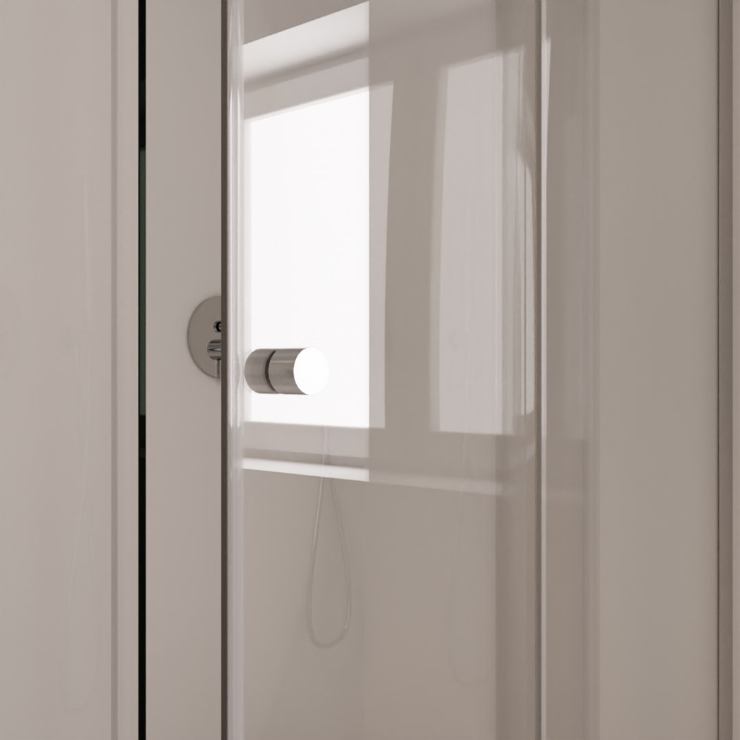 3D Model Sliding Shower Cubicle - TurboSquid 1551073