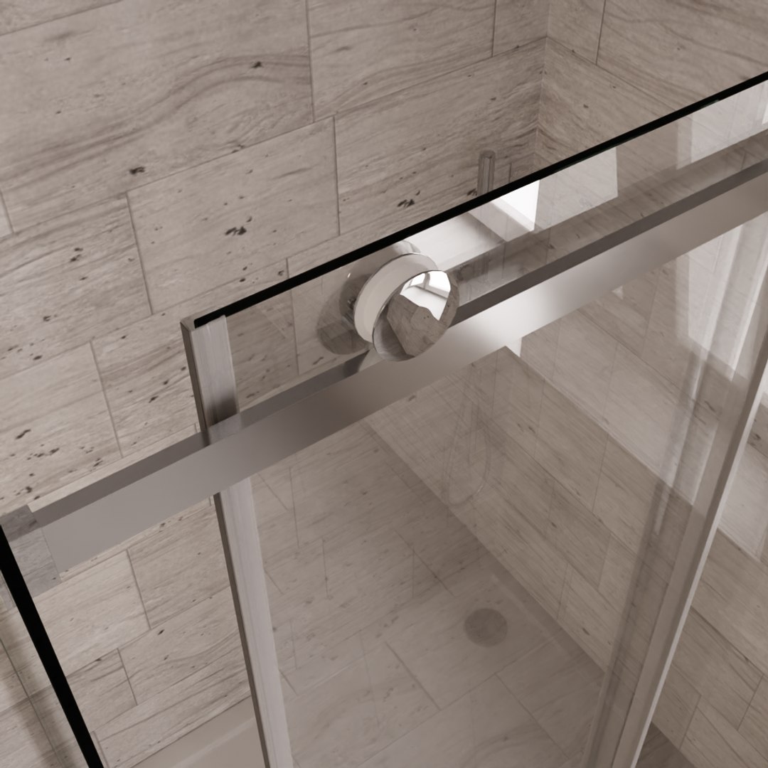 3D Model Sliding Shower Cubicle - TurboSquid 1551073