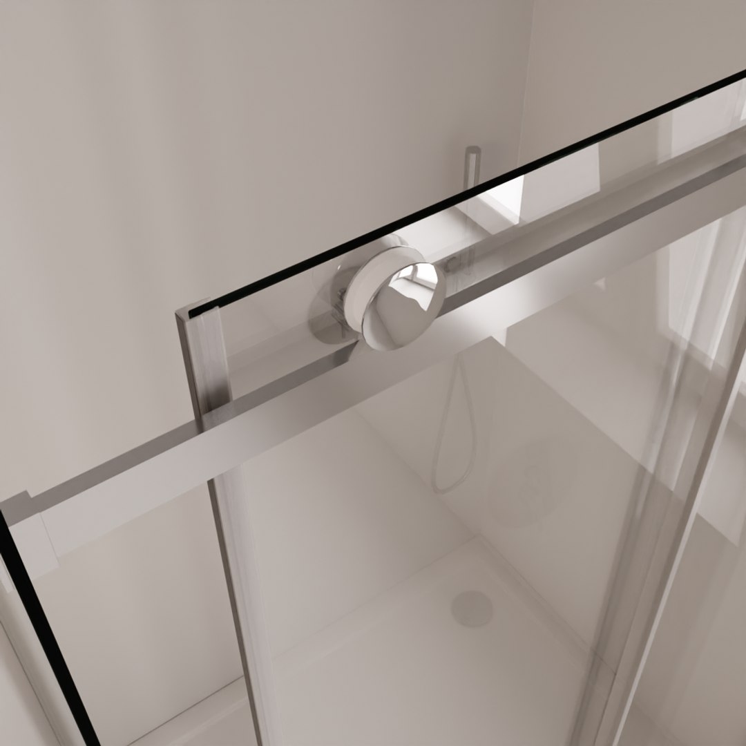 3D Model Sliding Shower Cubicle - TurboSquid 1551073