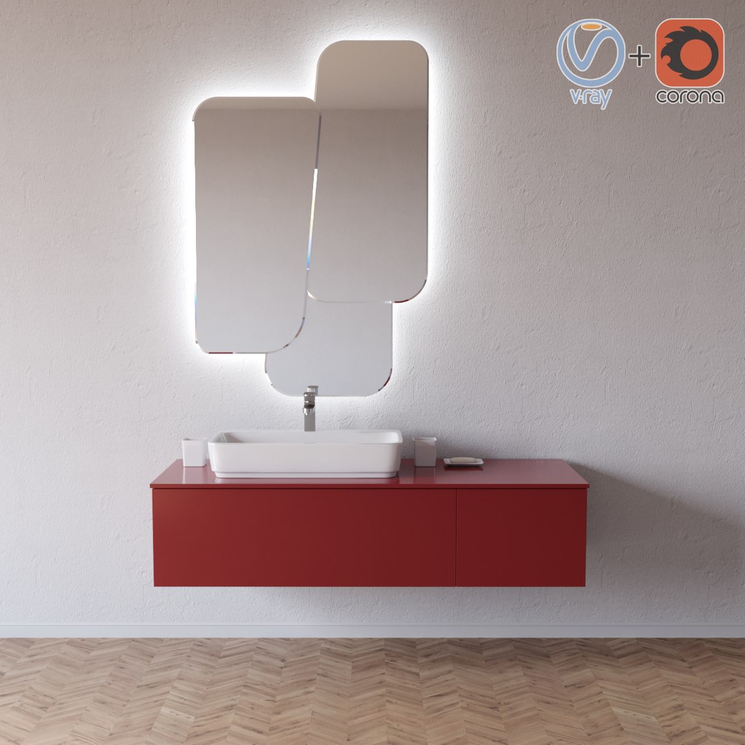 3D enea vanity edone - TurboSquid 1202834