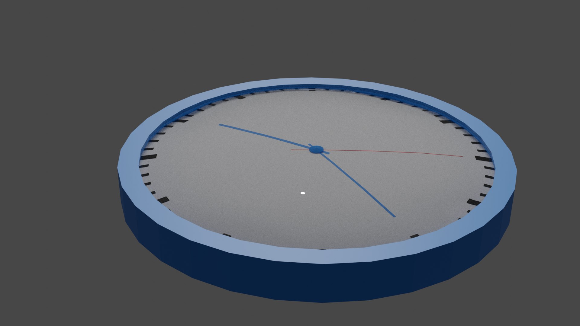 3D Wall Clock Model - TurboSquid 1643420