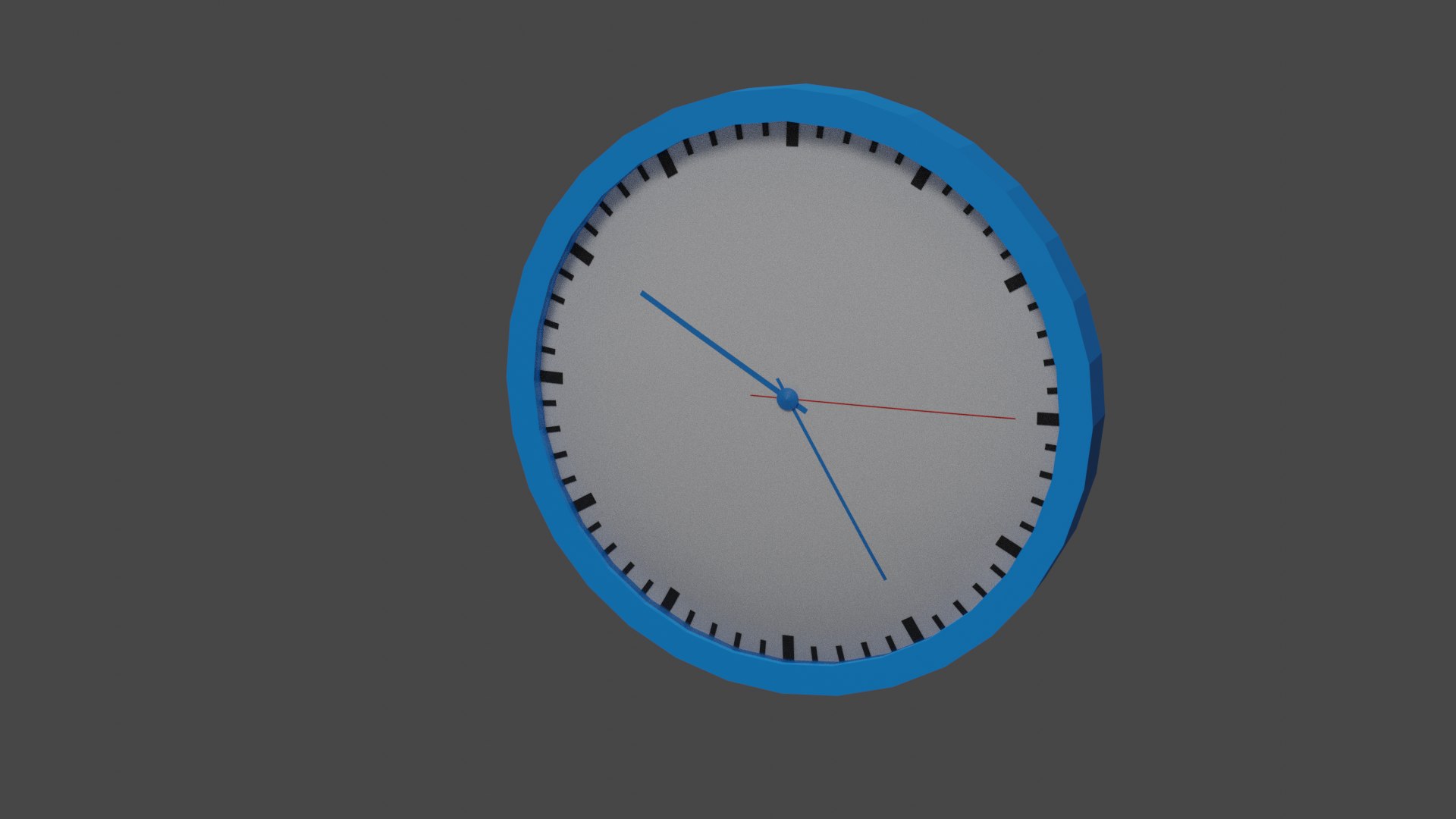 3D Wall Clock Model - TurboSquid 1643420