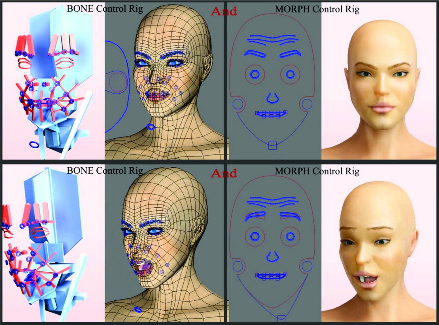 3d model cg female body