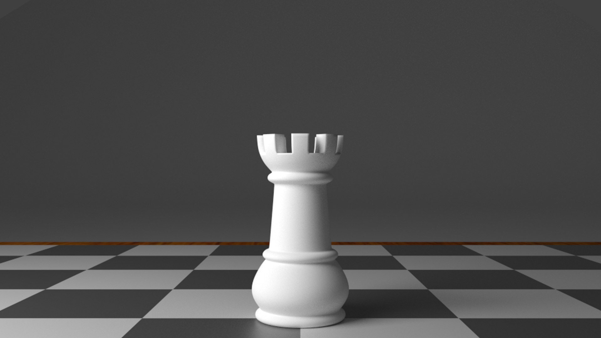 Rook Piece Chess Obj