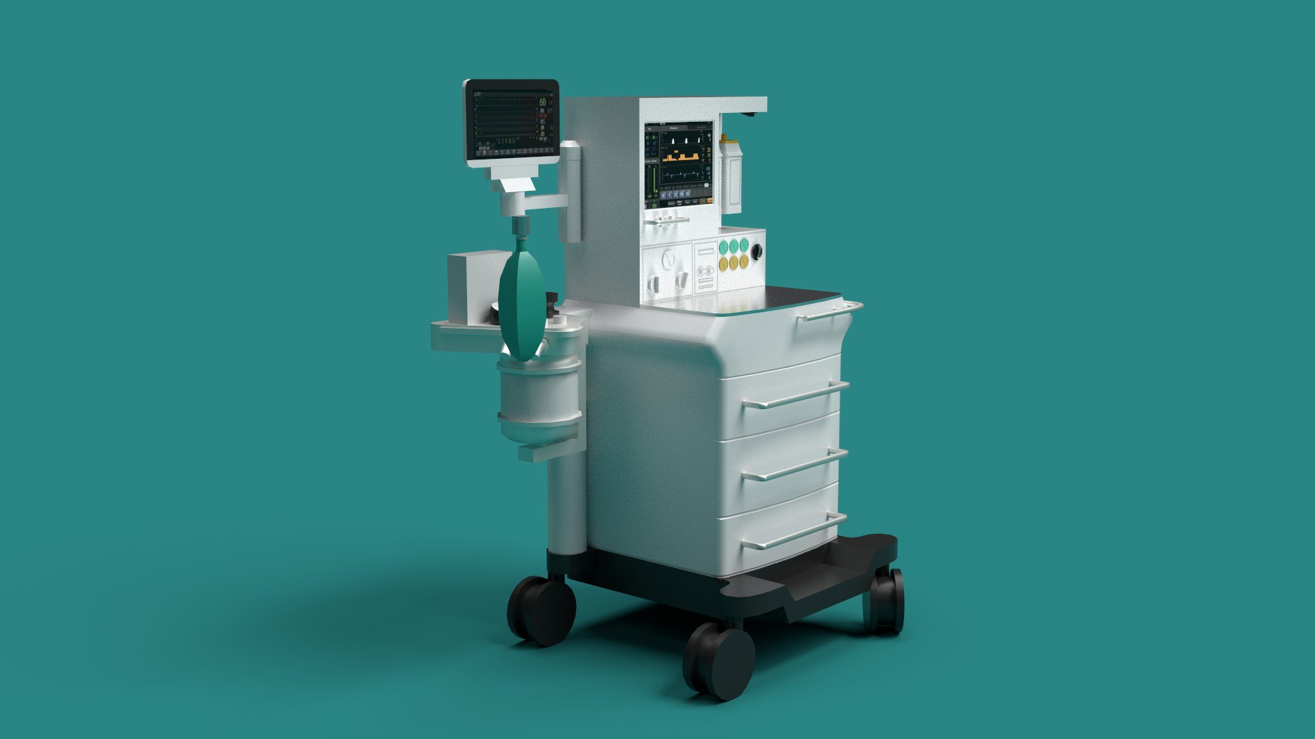 Anesthesia 3D Model - TurboSquid 2418182