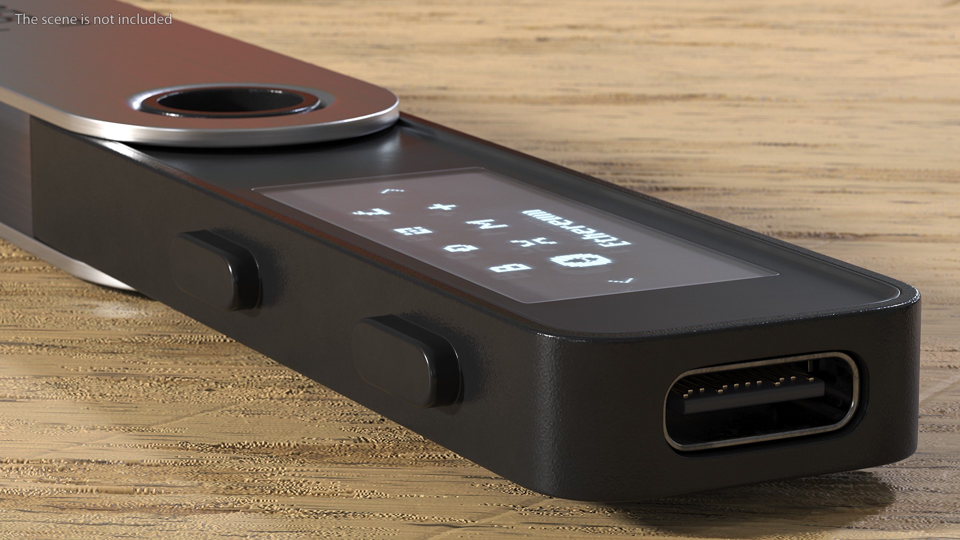 3D Ledger Crypto Wallet Nano-S Model - TurboSquid 1903131