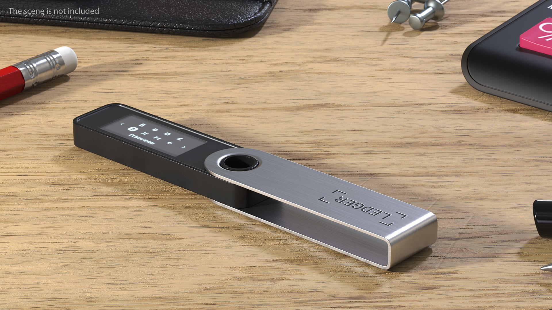 3D Ledger Crypto Wallet Nano-S Model - TurboSquid 1903131