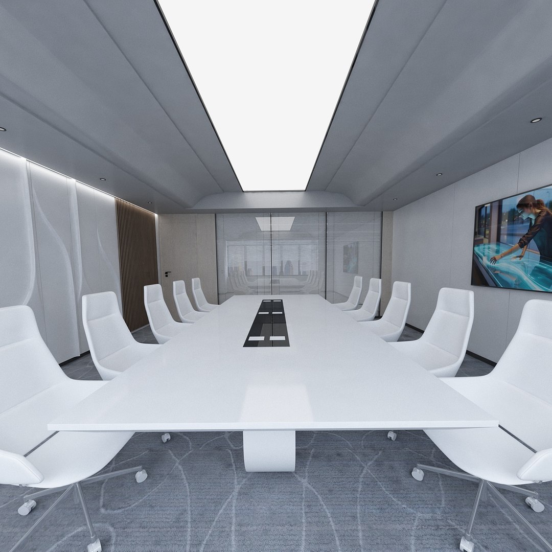 Modern Conference Room 3D - TurboSquid 2210723