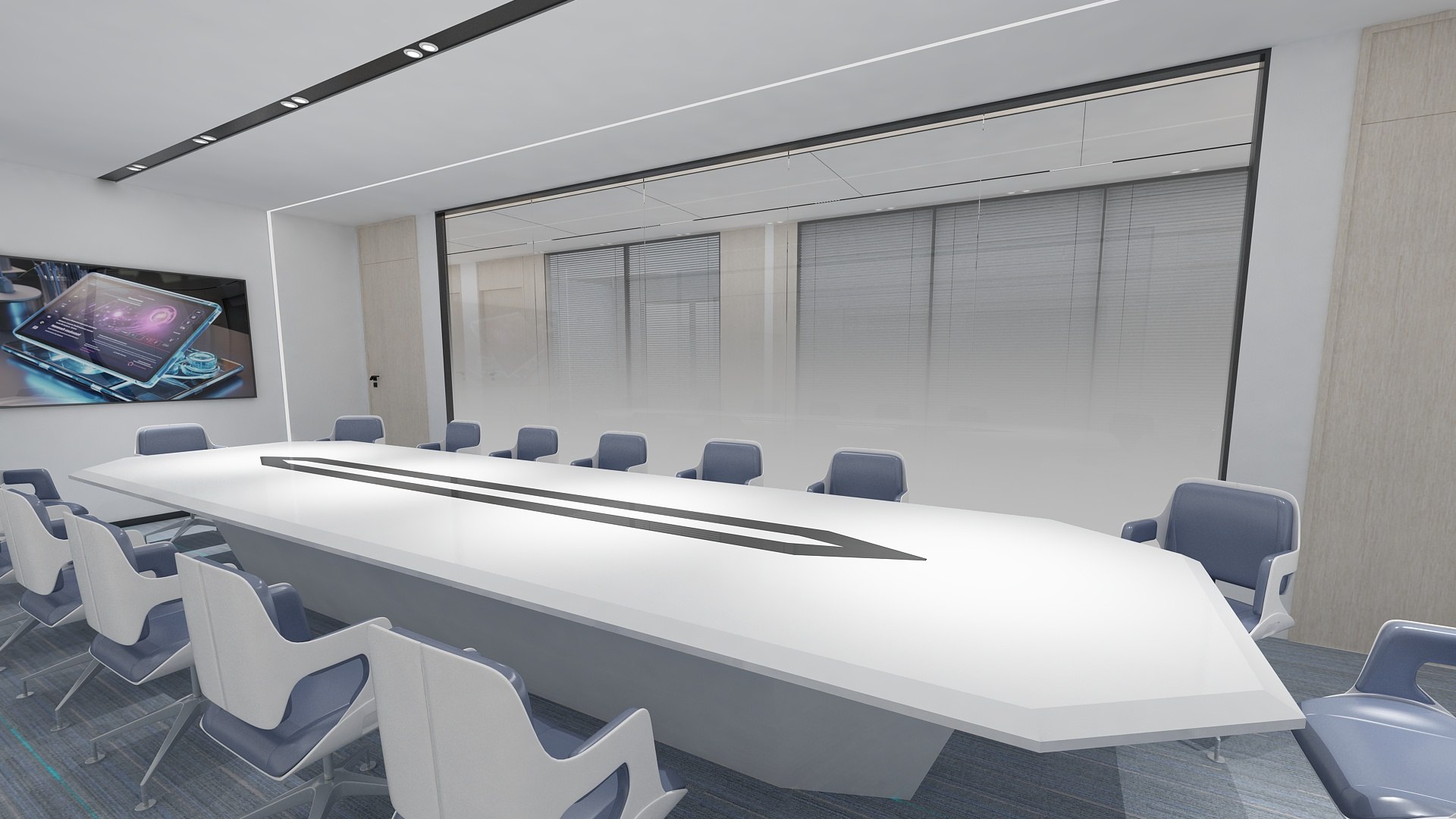 Modern Conference Room 3D - TurboSquid 2210723