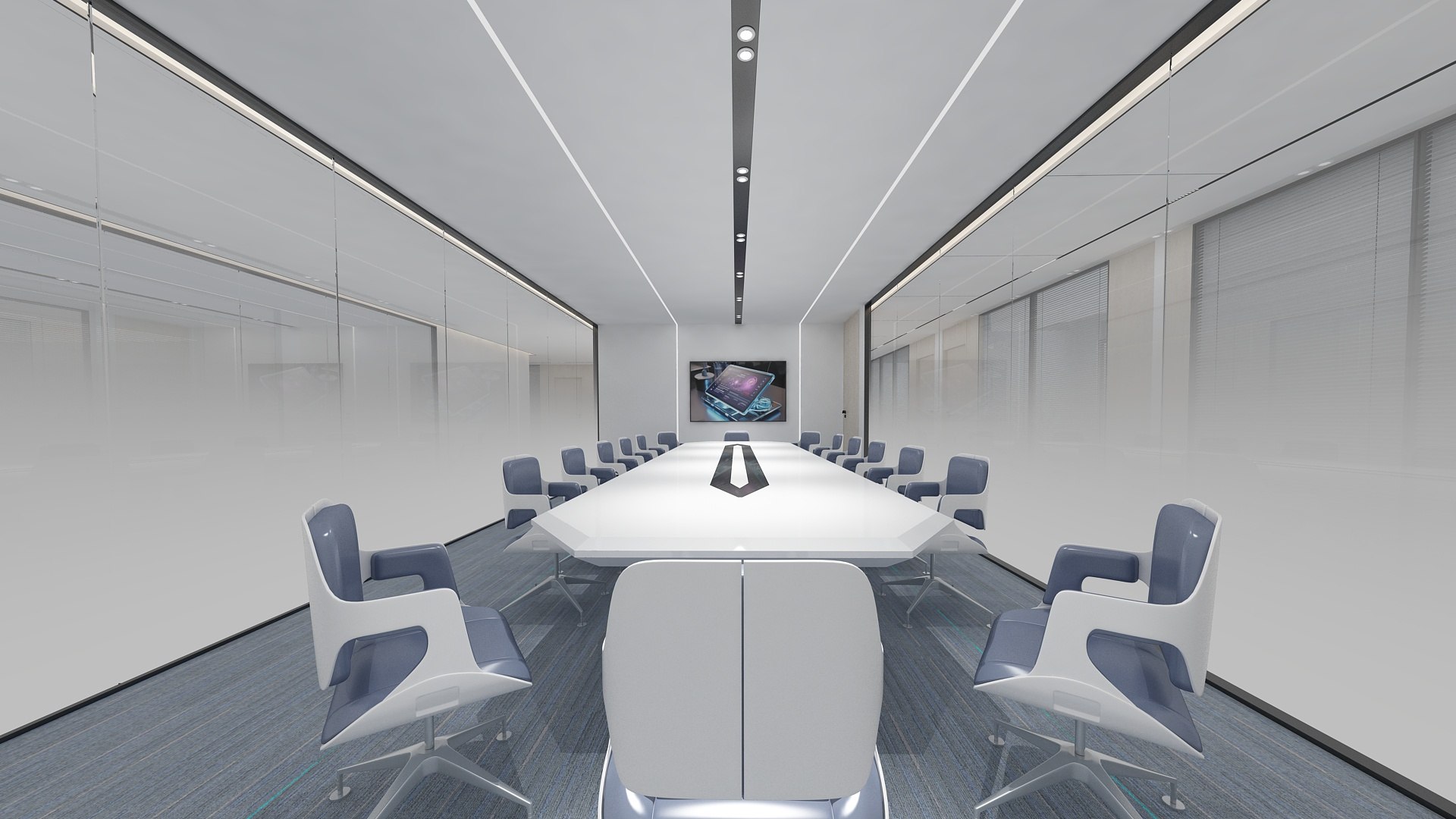 Modern Conference Room 3D - TurboSquid 2210723