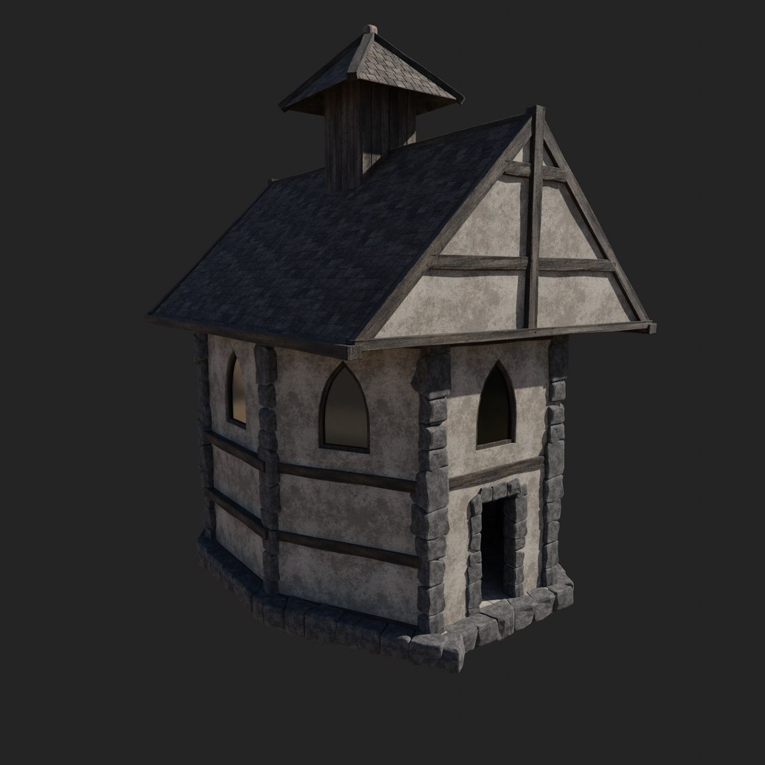 3D CHURCHES CHAPEL MEDIEVAL FANTASY BUILDING CATHEDRAL COLLECTION Model ...