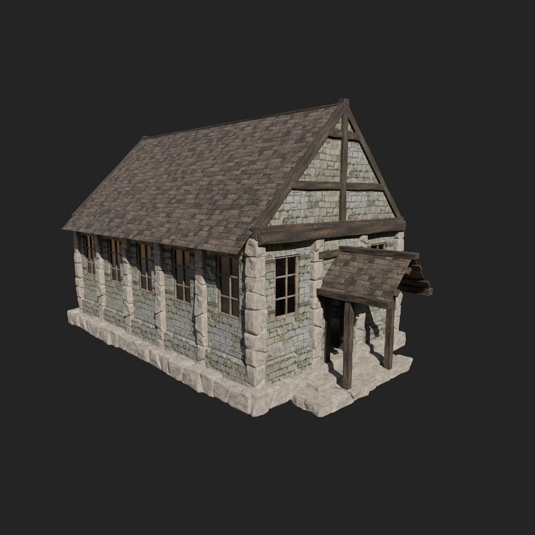 3D CHURCHES CHAPEL MEDIEVAL FANTASY BUILDING CATHEDRAL COLLECTION Model ...