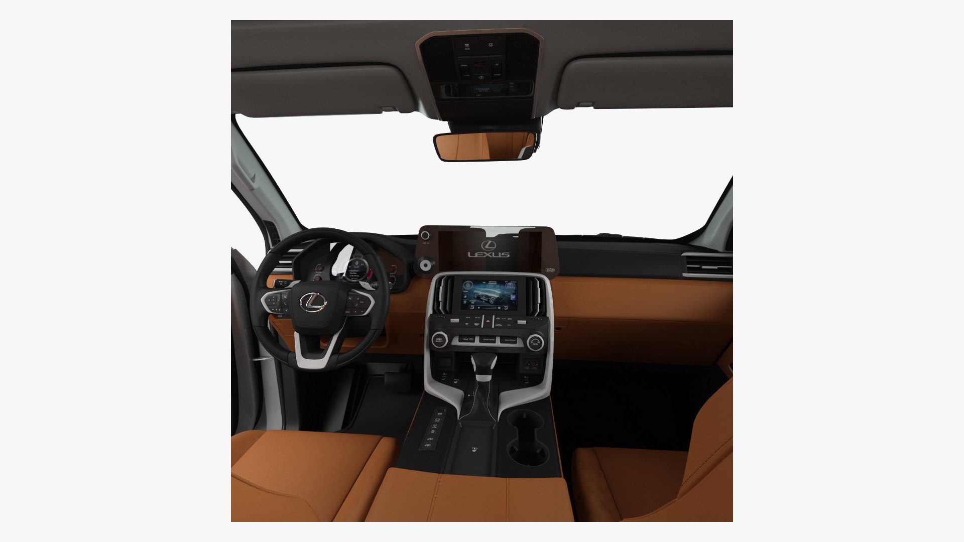 3D Lexus LX Luxury US-spec With HQ Interior 2024 Model - TurboSquid 2193783