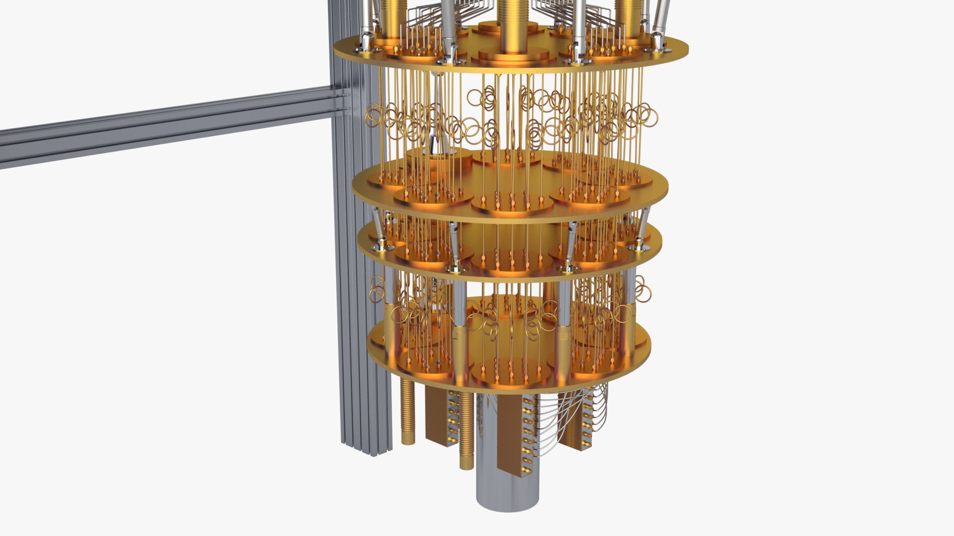 Quantum Computer 3D Model - TurboSquid 1731094