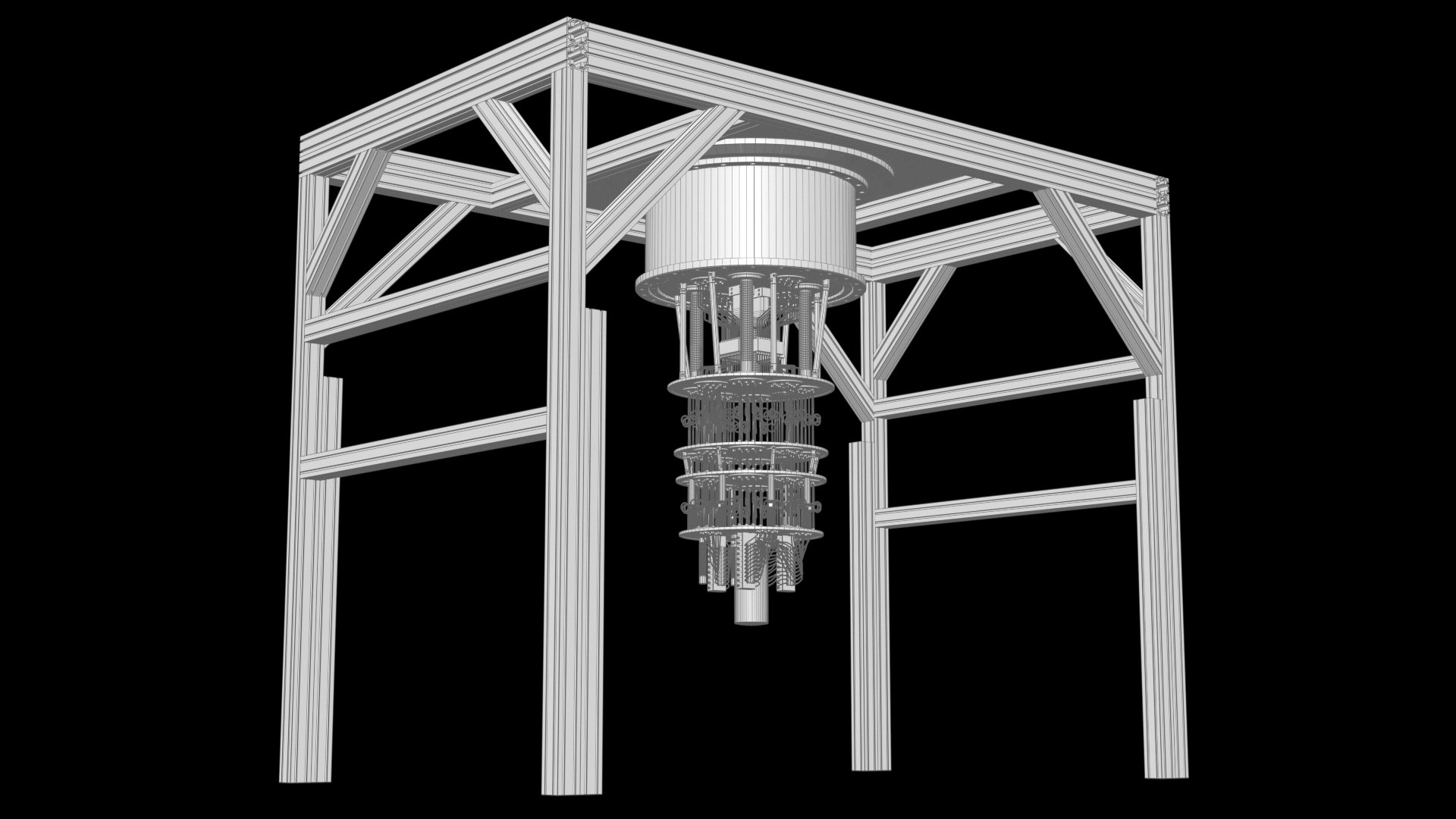 Quantum Computer 3D Model - TurboSquid 1731094
