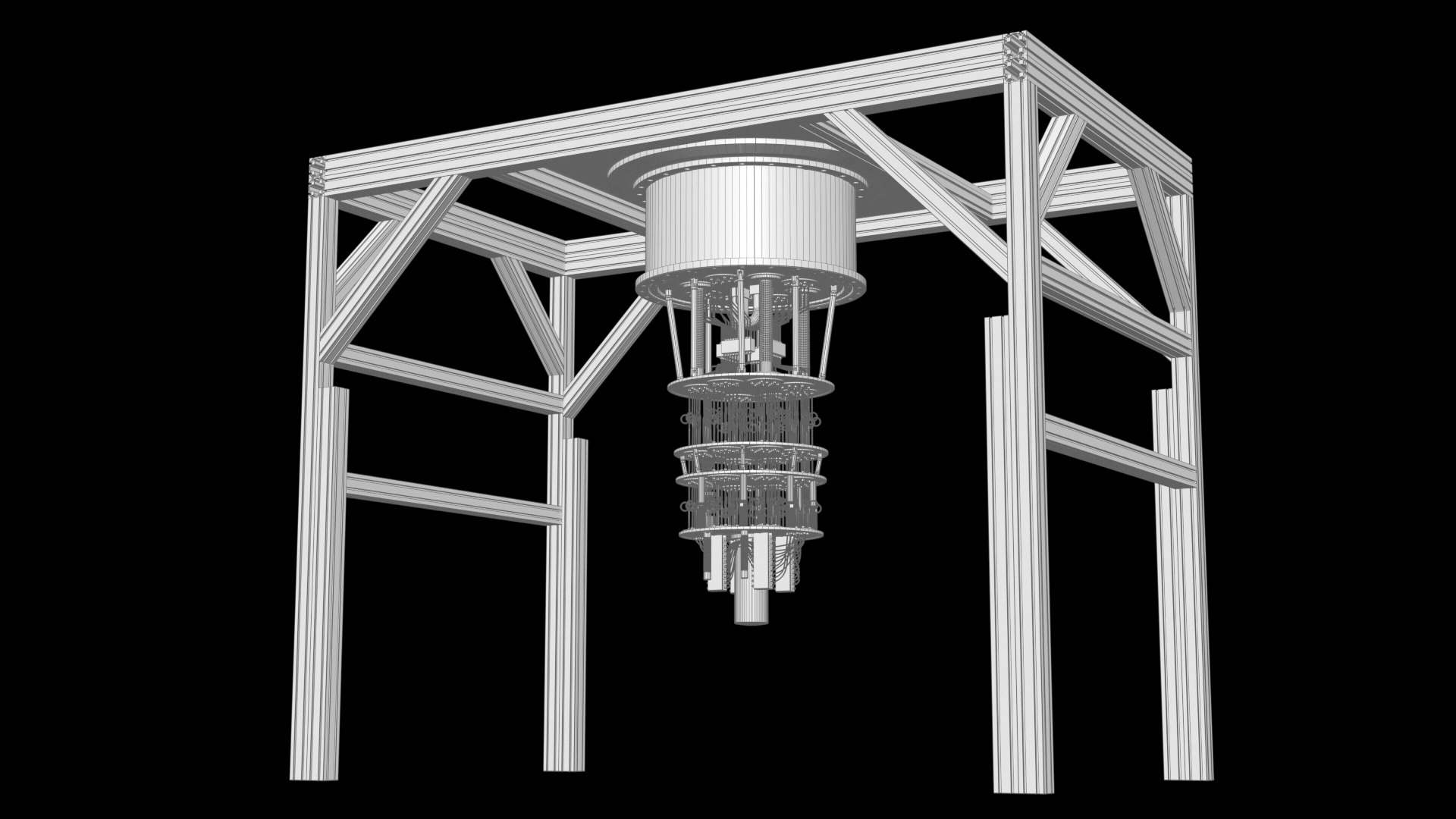 Quantum Computer 3D Model - TurboSquid 1731094