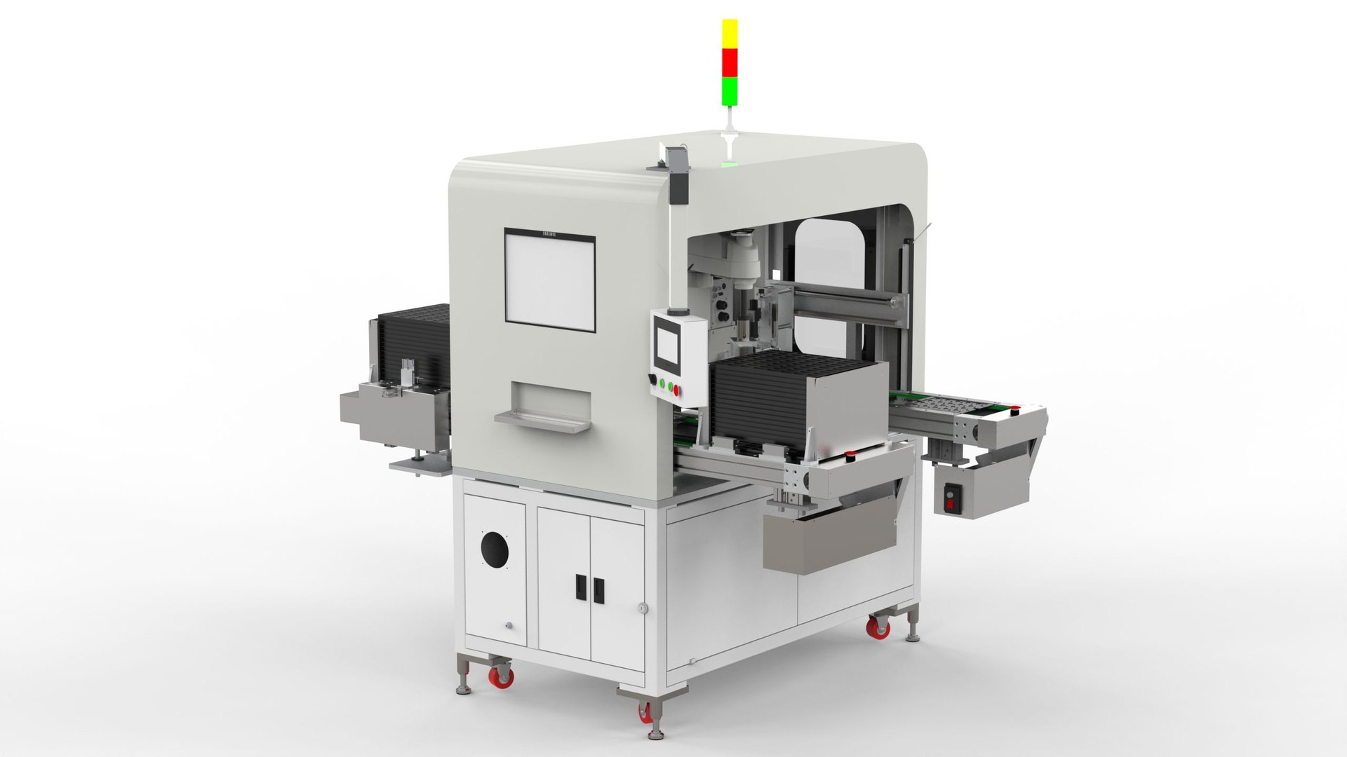 3D Automatic Mobile Phone Accessories Feeding Machine - TurboSquid 1930498