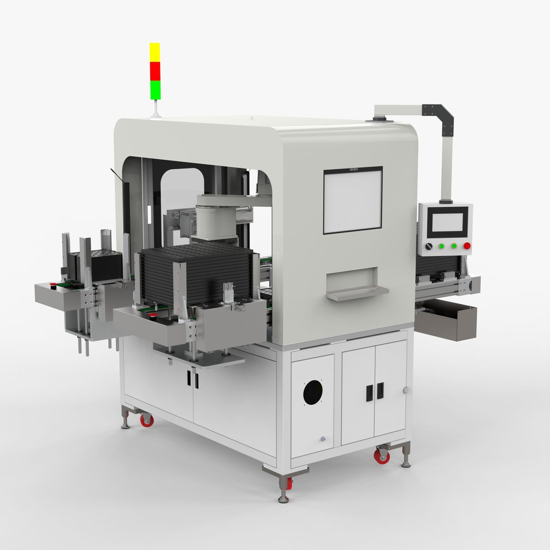 3D Automatic Mobile Phone Accessories Feeding Machine - TurboSquid 1930498