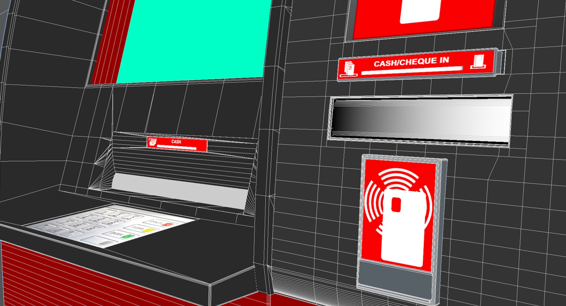 Atm Machine 3D Model - TurboSquid 974723