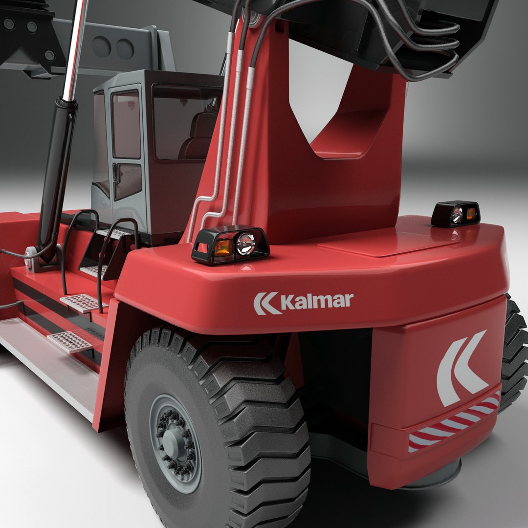 kalmar reach stacker v2 3d model